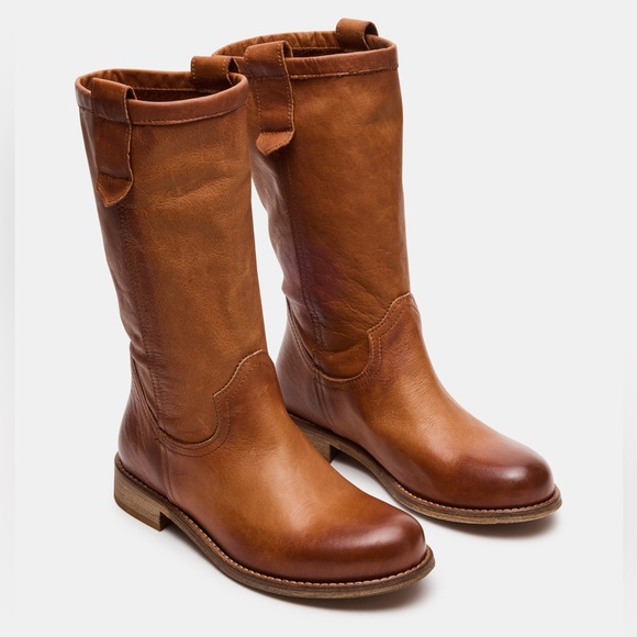 Steve Madden | Shoes | New In Box Steve Madden Ruben Cognac Leather ...